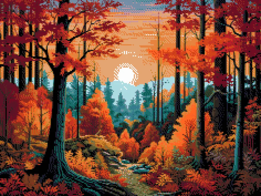 Autumn Forest - 5D Diamond Painting Kit – Painting Diamonds