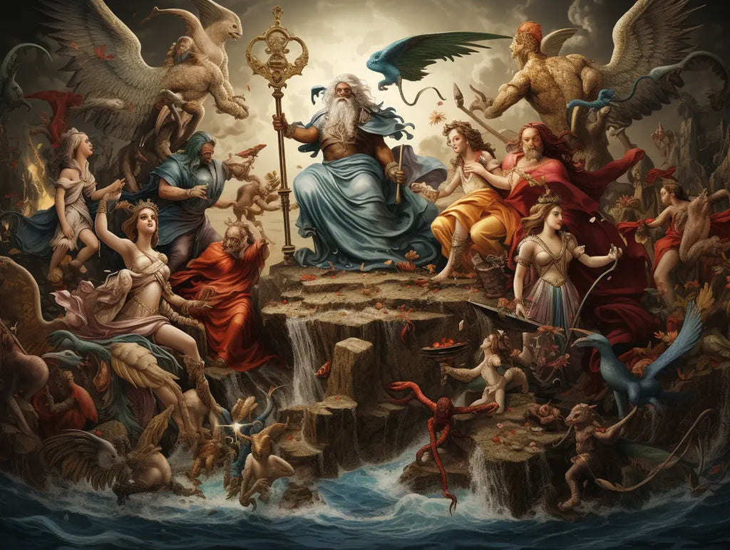 Greek Mythology - 5D Diamond Painting Kit – Painting Diamonds