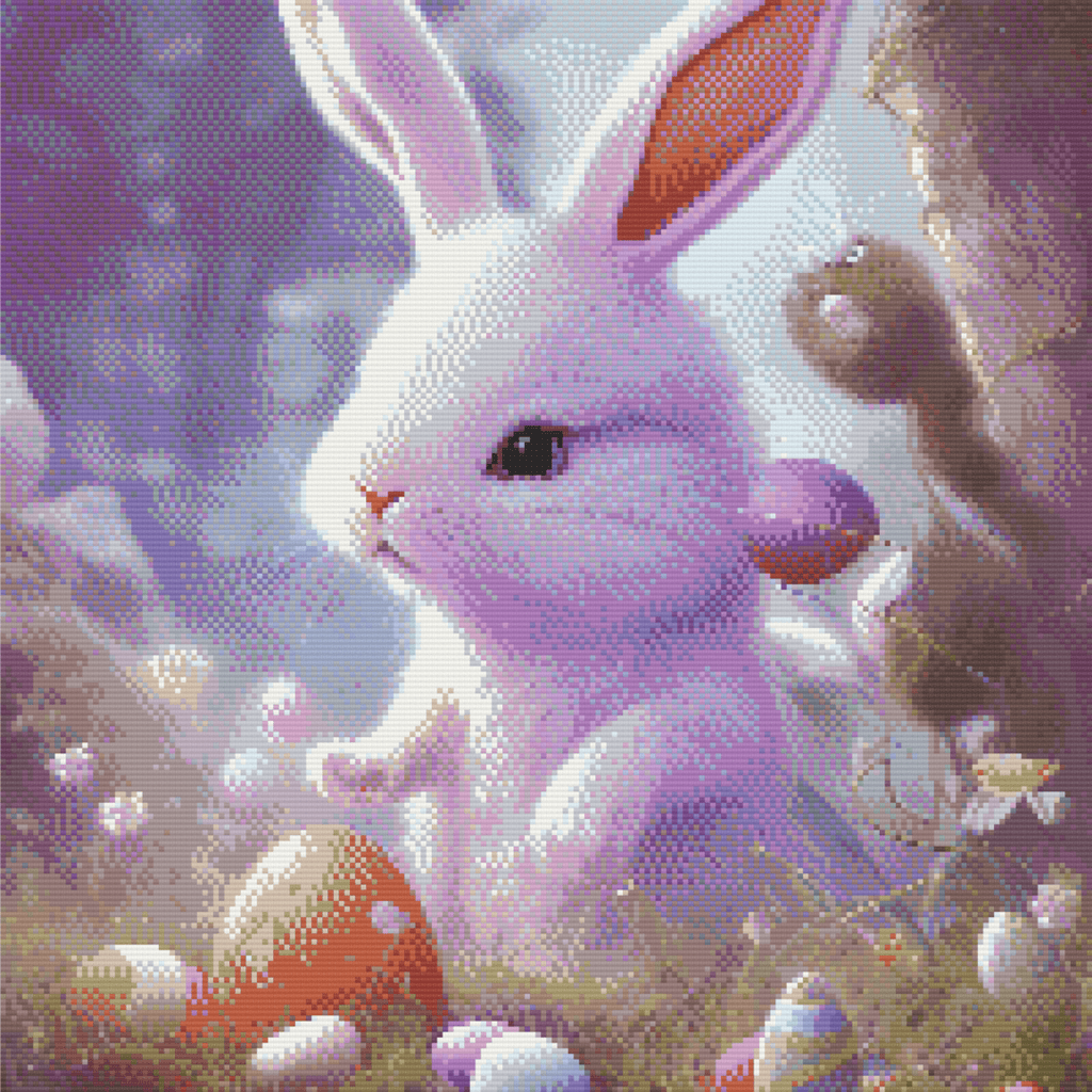Cute Easter Bunny - 5D Diamond Painting Kit – Painting Diamonds